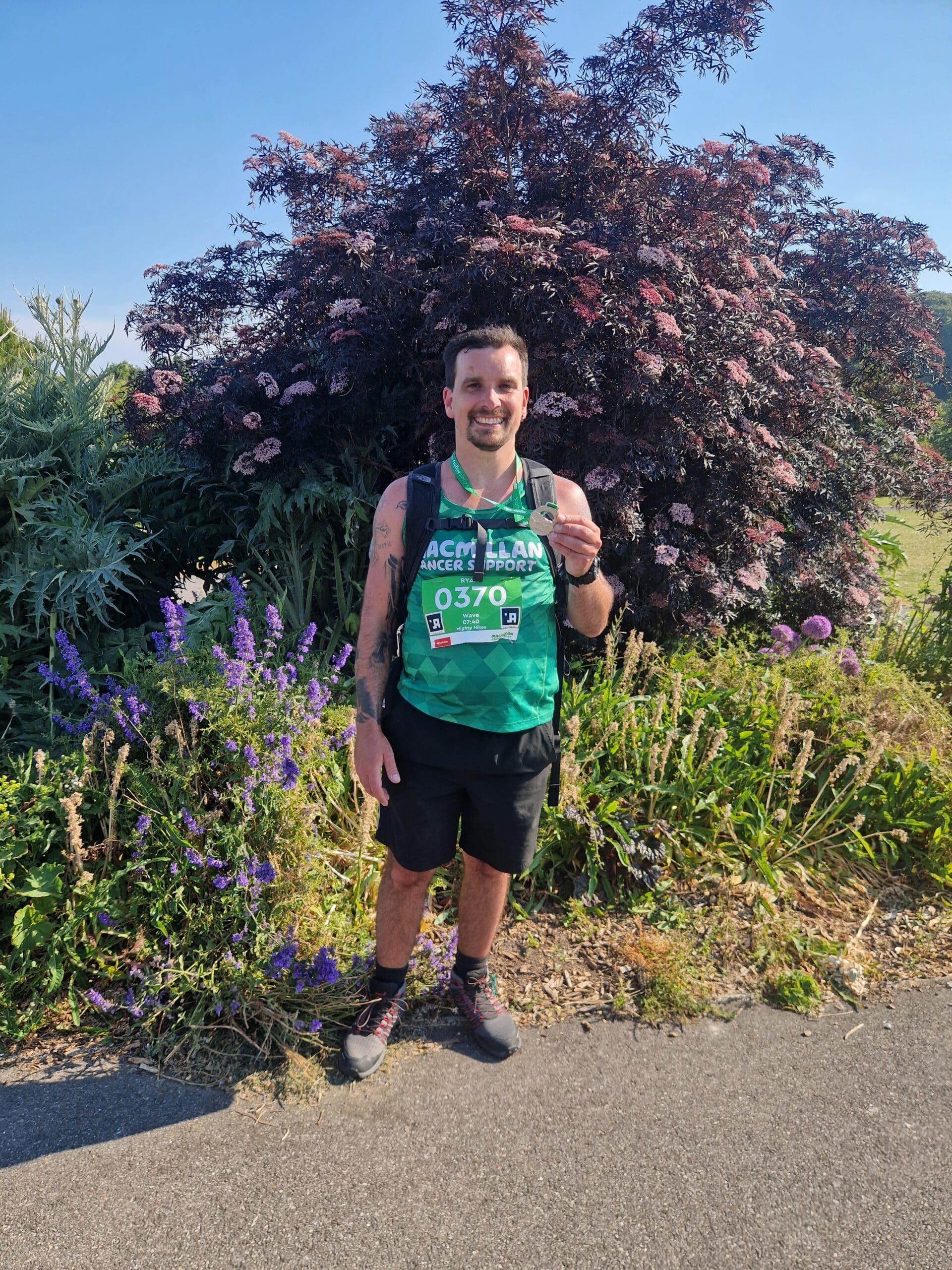 Ryan's Challenging Charity Walk | DWR | Cambrisgeshore